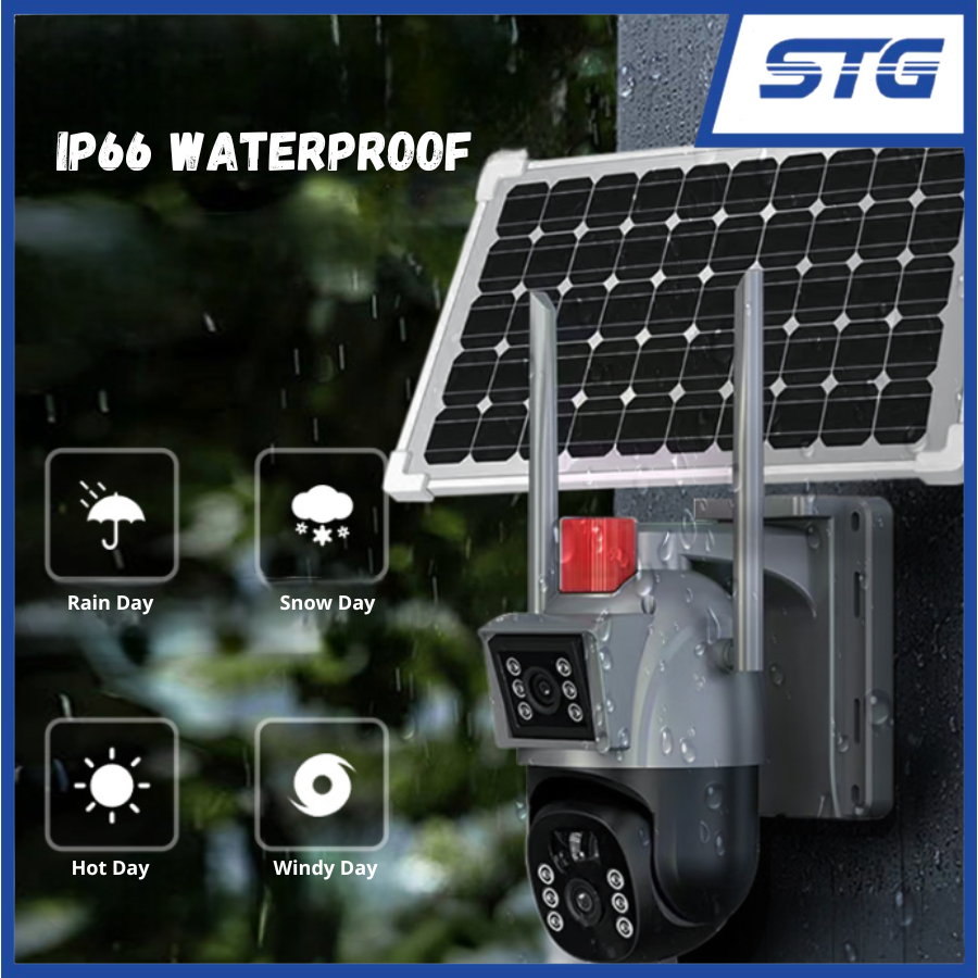 4G Camera Solar PIR Human Detection Night Vision Waterproof IP Camara ...